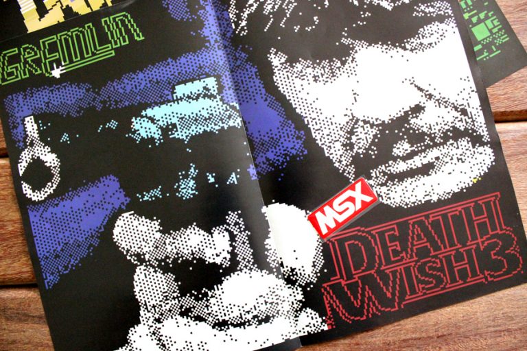 Chegaram os brindes da Clube MSX #4: adesivo resinado e pôster ...