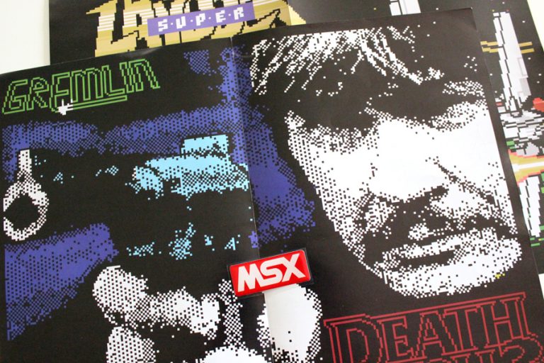 Chegaram os brindes da Clube MSX #4: adesivo resinado e pôster ...