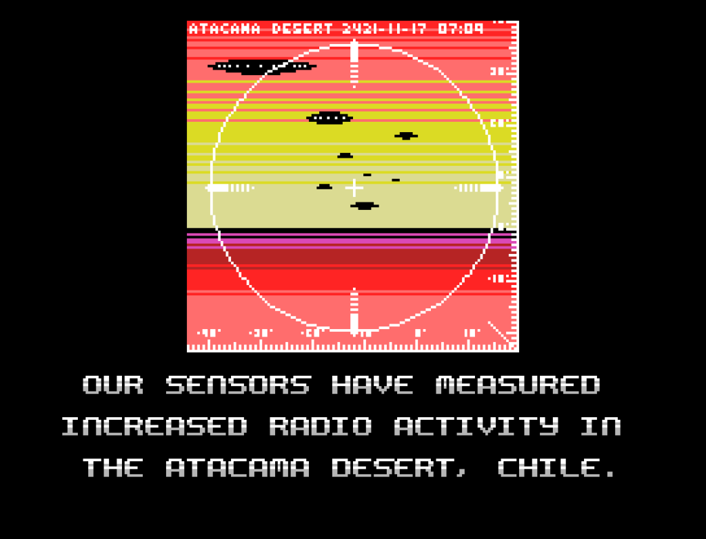 Alien Attack: vigésimo sexto inscrito na MSXdev21 - Revista Clube MSX