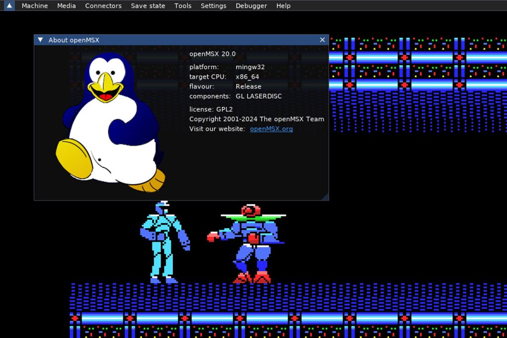 openMSX 20.0: emulator introduces new graphical interface - Clube MSX ...